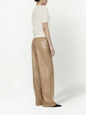 ANINE BING Koa Faux-leather Pants