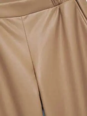 ANINE BING Koa Faux-leather Pants