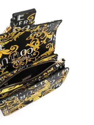 Versace Barocco Print Crossbody Bag