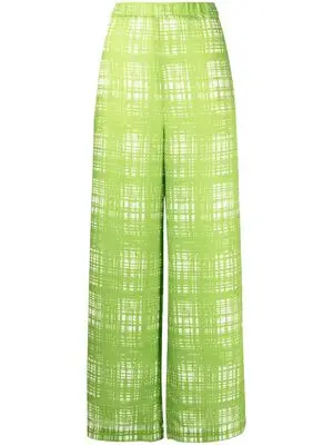 Mihara Yasuhiro Check Pattern Trousers