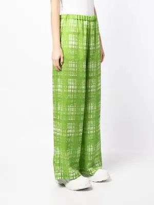 Mihara Yasuhiro Check Pattern Trousers