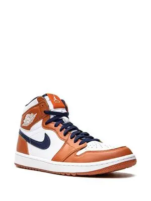 JORDAN Air 1 Golf High Eastside Golf Sneakers - White