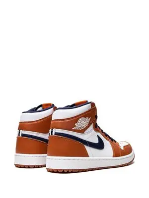 JORDAN Air 1 Golf High Eastside Golf Sneakers - White