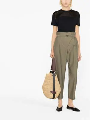 Brunello Cucinelli Cropped Tapered Trousers