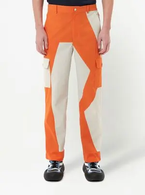 JW Anderson Colour-block Straight-leg Trousers