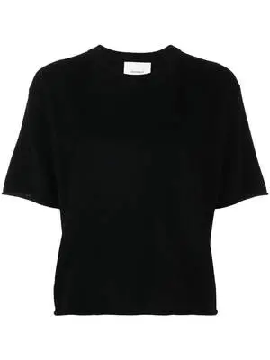 LISA YANG Cila Cashmere Top - Black