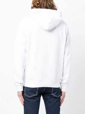 Dsquared2 Logo-print Cotton Hoodie - White