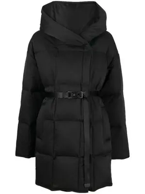 Goen.j Hooded Quilted Down Coat
