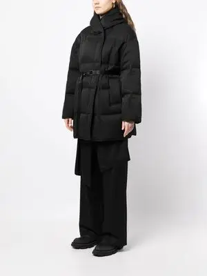 Goen.j Hooded Quilted Down Coat