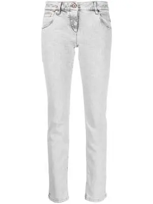 Brunello Cucinelli Faded Skinny Jeans