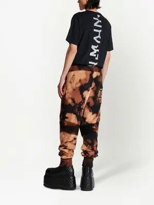 Balmain Tie-dye Print Track Pants - Brown
