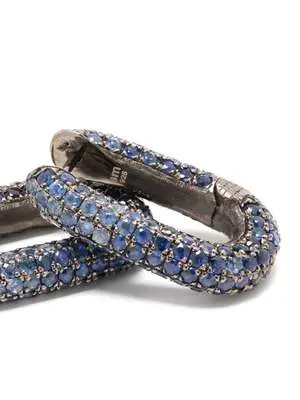 SELIM MOUZANNAR Link Sapphire Earrings