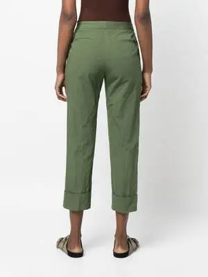Fabiana Filippi Front-fastening Trousers - Green