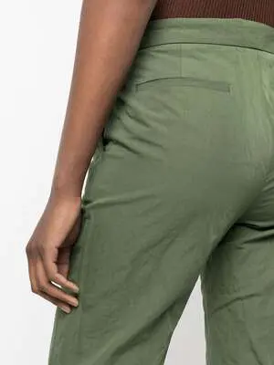 Fabiana Filippi Front-fastening Trousers - Green
