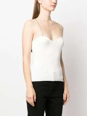 BLUGIRL Crystal-embellished Knit Top