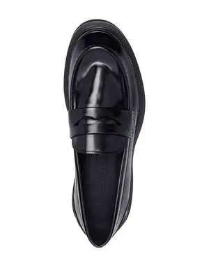 Alexander McQueen Tread-sole Penny-slot Loafers