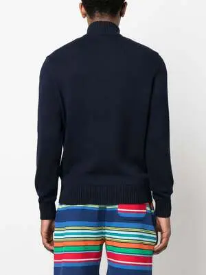Polo Ralph Lauren Cotton Quarter-zip Sweatshirt - Blue