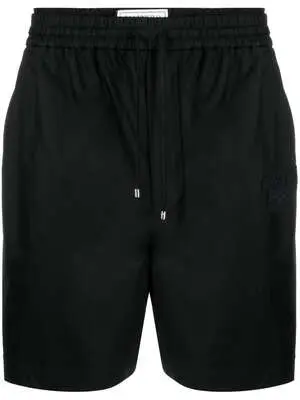 Valentino Garavani Logo-patch Drawstring Shorts