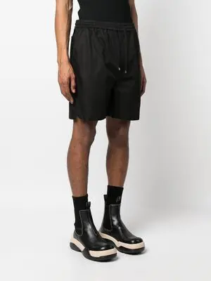 Valentino Garavani Logo-patch Drawstring Shorts