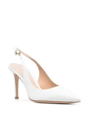 GIANVITO ROSSI Ribbon 85mm Slingback Pumps