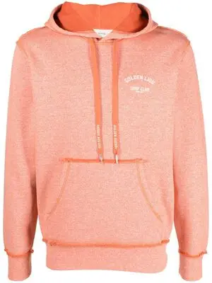 GOLDEN GOOSE Logo-print Drawstring Hoodie