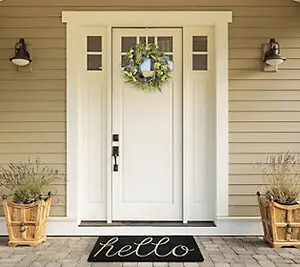 DESIGN IMPORTS Hello 17' X 29' Doormat