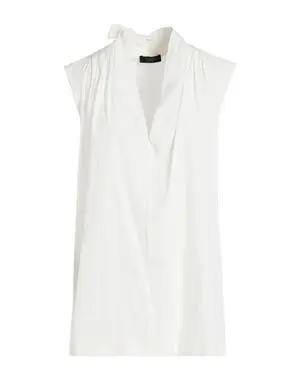 Peserico Easy Top Light Silk Sleeveless Top White