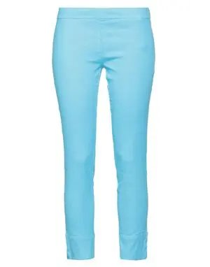 120% Lino 120% LINO Tapered Pants Turquoise