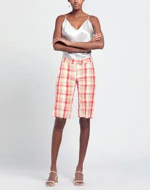 SEMICOUTURE Tartan Bermuda Shorts