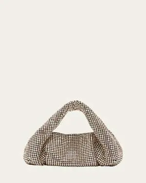 STUART WEITZMAN Stuart Weitzman The Moda Mini Shine Top-Handle Bag - Ballet