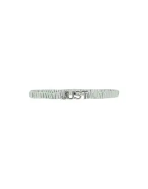 Just Cavalli Leather Belt - Sage Green