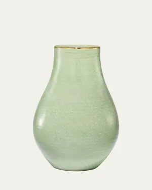 Aerin Romina Tall Vase, Sage - Sage