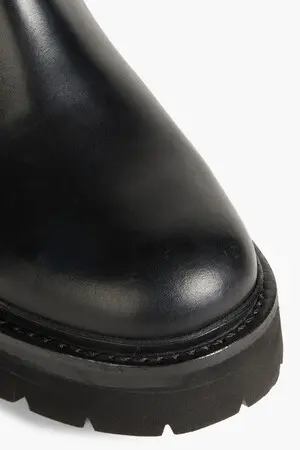 Grenson Natasha Buckled Leather Ankle Boots