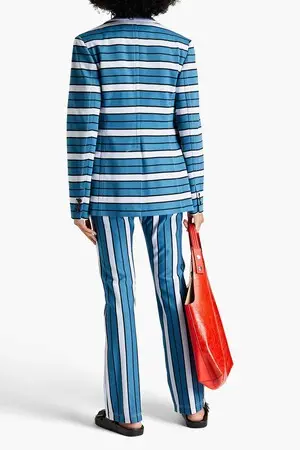 Marni Striped Ponte Blazer