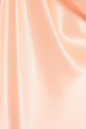 ROKSANDA Two-tone Silk-satin Draped Slip Dress