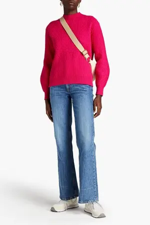 Chinti & Parker Ribbed Wool And Cashmere-blend Sweater