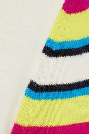 Chinti & Parker Striped Wool And Cashmereblend Sweater