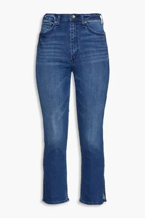 Rag & Bone Nina Faded Highrise Kickflare Jeans