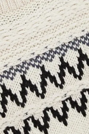 Rag & Bone Willow Fair Isle Wool Sweater