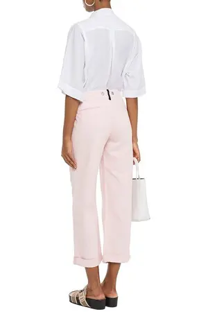 Rag & Bone Cropped Cottonblend Twill Straightleg Pants