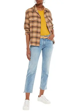 Rag & Bone Dre Cropped Faded Boyfriend Jeans