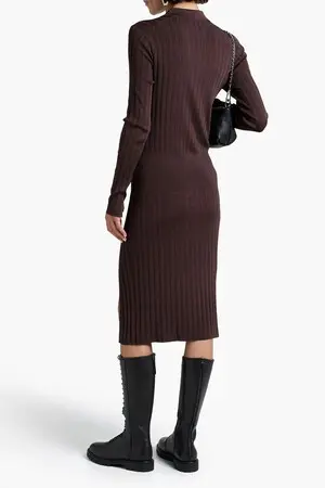 Rag & Bone Dawson Ribbedknit Midi Dress
