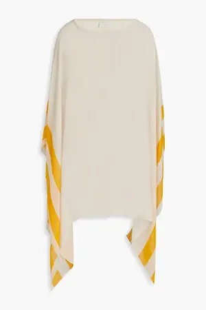 Rag & Bone Hera Printed Slub Gauze Kaftan - Ecru
