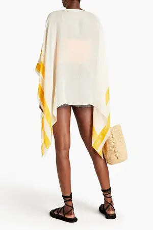 Rag & Bone Hera Printed Slub Gauze Kaftan