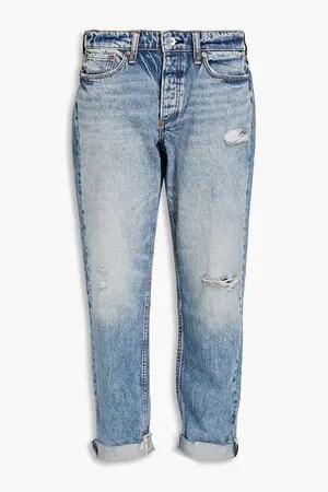 Rag & Bone Rosa Distressed Boyfriend Jeans