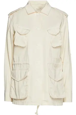 Rag & Bone Ohara Cotton Jacket - Ecru
