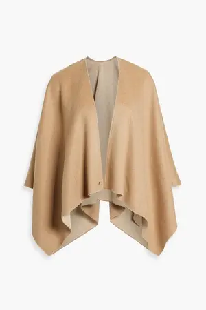 Rag & Bone Reversible Cashmerefelt Poncho - Camel