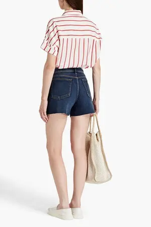 Rag & Bone Dre Faded Denim Shorts
