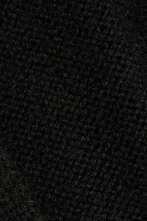 Co Belted Wool And Cashmereblend Cardigan - Black