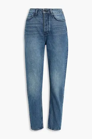 Rag & Bone Rachel Highrise Tapered Jeans - Mid Denim